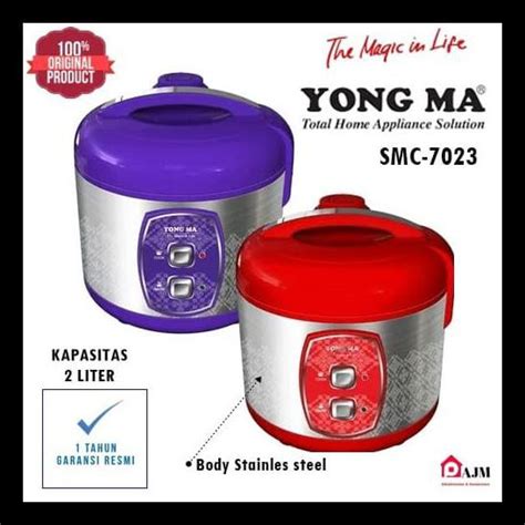 Jual Rice Cooker Yongma Smc 7023 Magic Com Yongma Smc 7023 Shopee Indonesia