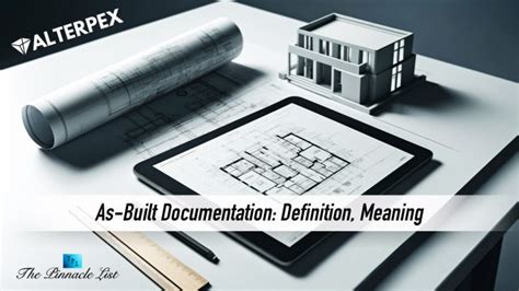 As Built Documentation Definition Meaning The Pinnacle List