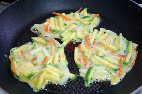 부침가루 없이 만드는 호박야채부침개