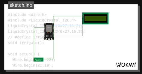 Soil Moisture Wokwi Esp32 Stm32 Arduino Simulator