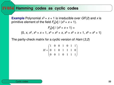 Ppt Chapter 3 Cyclic And Convolution Codes Powerpoint Presentation Free Download Id 225956