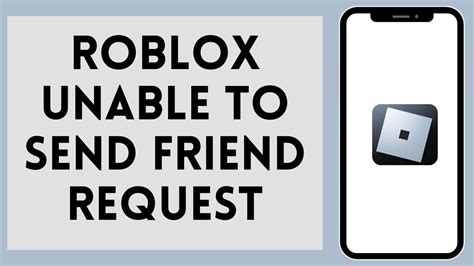 How To Fix Unable To Send Friend Request On Roblox YouTube