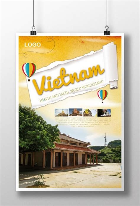 Creative Vietnam Travel Poster Psd Free Download Pikbest Vietnam
