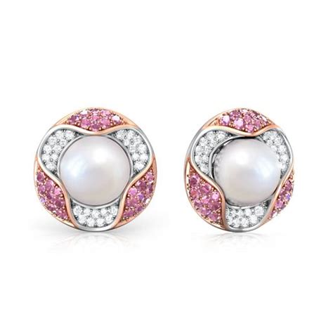 Pink Earrings Buy Trendy Earrings In Pink Colour For Women At Best Price