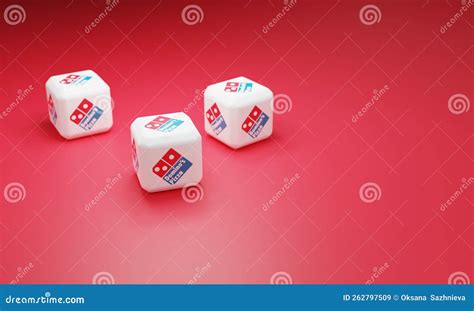 Melitopol Ukraine November 21 2022 Domino S Pizza Logo Icon