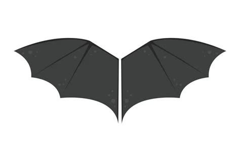 Vector Bat Wings ⬇ Vector Image By © Jrmurray76 Vector Stock 9209558