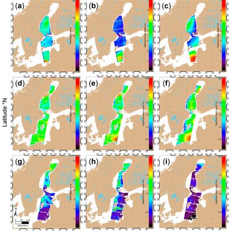 Examples Of Spatially Collocated Sar Wind Adg Fields Sar Wave