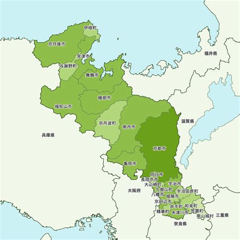 京都府の地図 Map It マップイット