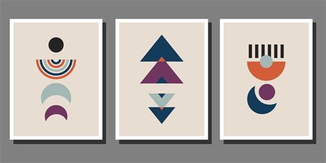 Abstract Bauhaus Geometric Pattern Background Vector Circle 16723670 Vector Art At Vecteezy