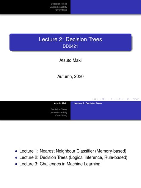 lecture 2 decision trees pdf