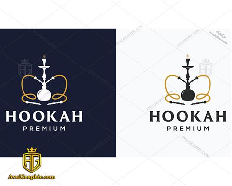 لوگو آماده و باکیفیت گالری قلیان