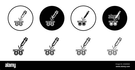 Botox Injection Icon Vector Logo Set Collection For Web App Ui Stock Vector Image And Art Alamy