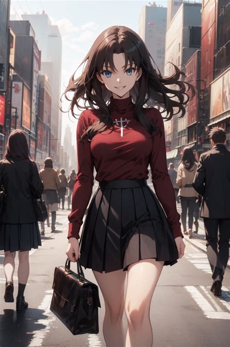 1 Rin Tohsaka Request By Zernasss On Deviantart