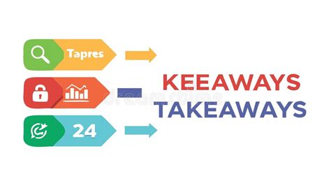Key Takeaways Infographic Essential Business Insights Vector Design