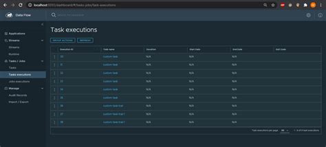 Docker Compose Task Execution Is Not Working After Lunching The Task In Spring Cloud Data Flow