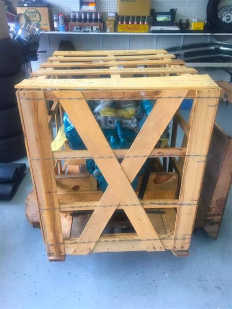 Still In The Crate A Rare 450 Bhp Chevrolet 454 Ls 6 V8