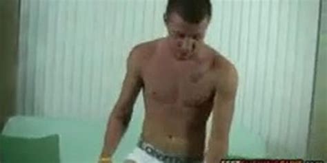 Travis Massaging His Feet And Toes And Cums On His Sneakers