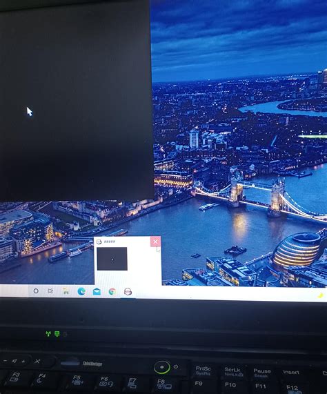 That X Button Does Not Work When I Want To Close It That Small Black Window That You See
