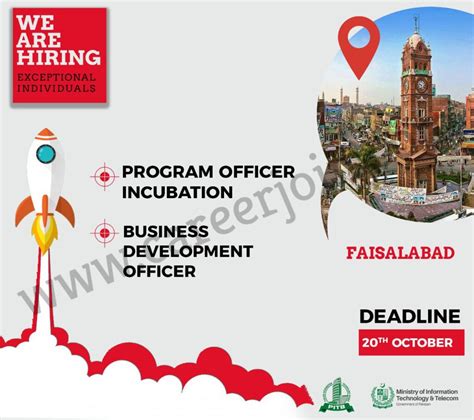 Punjab Information Technology Board Pitb Jobs Regional And National Incubation Centers