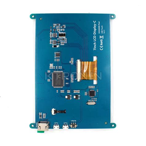 Buy 7 Inch Tft Lcd Display With Touch 1024x600 Mpi7002 Ktron India
