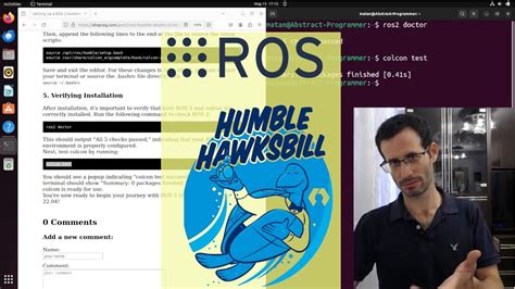 how to install ros 2 humble on ubuntu 22 04 youtube