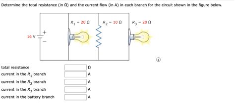 Get Answer Determine The Total Resistance In O And The Current Flow In A Transtutors