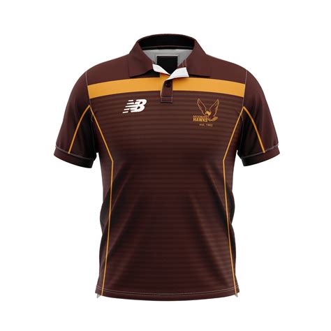 Modbury Hawks New Balance Club Polo Brown Womens Belgravia