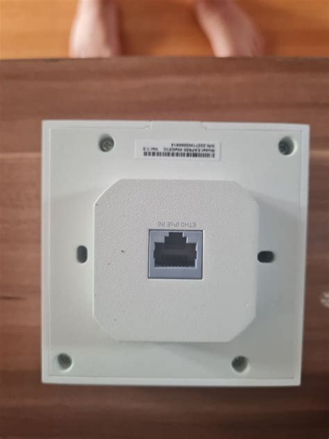 Tp Link Omada Eap Wall Wifi Access Point Enterprise Grade Ax Poe Passthru Computers