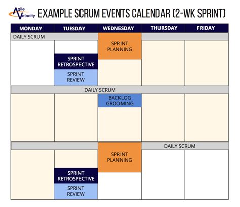 A Sample Scrum Events Calendar Event Calendar Memorial Day Holiday A Sample Scrum Events Calendar Event Calendar Memorial Day Holiday