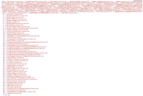 Storybook 5 Not Displaying All Stories · Issue 6908 · Storybookjs