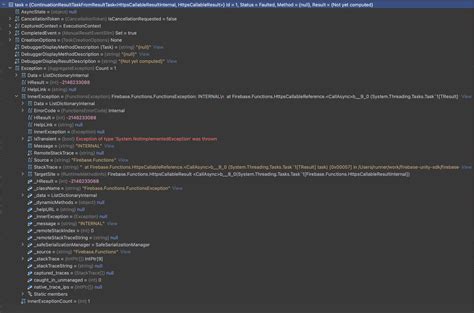 Resolved Firebase Functions Always Fail With An INTERNAL Exception Issue Firebase