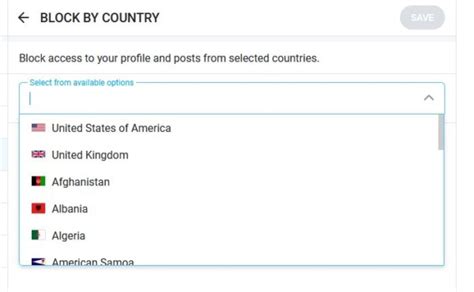 How To Block Countries Or Towns On OnlyFans Massive List Of Niche Porn Sites