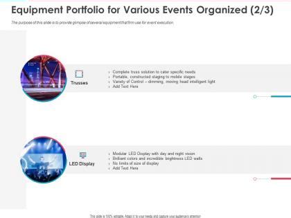 Event Summary Slide Team