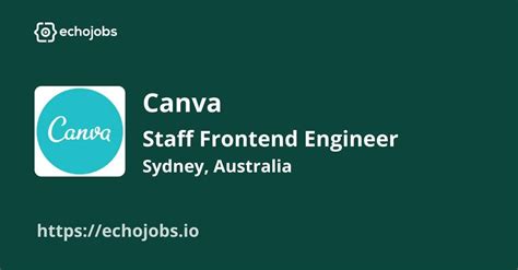 Canva Is Hiring Staff Frontend Engineer Editing Core Sydney