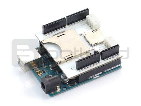 Linksprite Sd Card Shield For Arduino Botland Robotic Shop