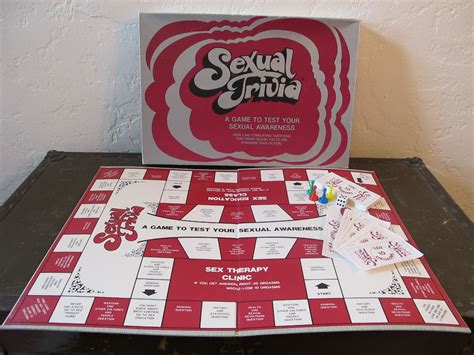 sexual trivia 1970s board game nes trivia board games vintage