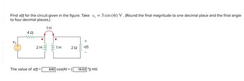 Solved Find V T For The Circuit Given In The Figure Take Chegg
