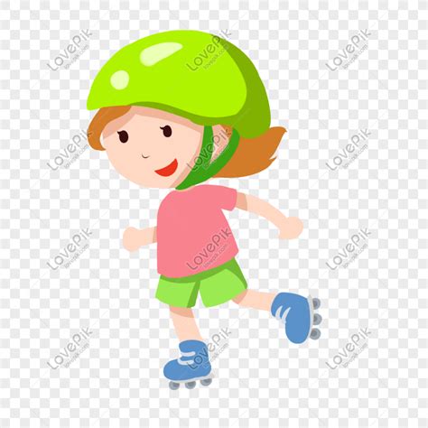 롤러 스케이트 스포츠 일러스트 레이션 Png 일러스트 무료 다운로드 Lovepik