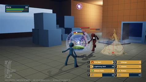 Combat System Prototype For An Arpg Need Feedback R Indiedev