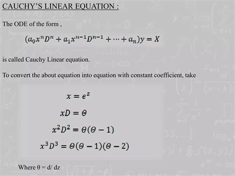 Solution Of Differential Equations Ppt