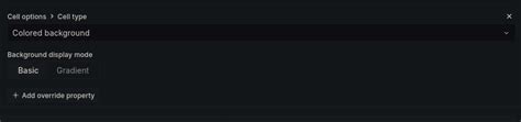 Color Row Option Not Available In Table Panel Grafana 114x Table