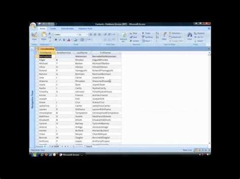 Concatenate Strings Of Data Together In Microsoft Access Frank S Blog