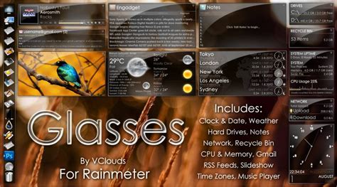 25 Best Robust Rainmeter Skins 2026 For Windows 10817