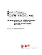 API MPMS Chapter Provide Digital Specification Standards