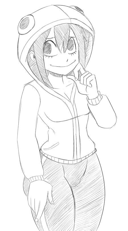 Just A Quick Sketch Of Tsuyu Asui