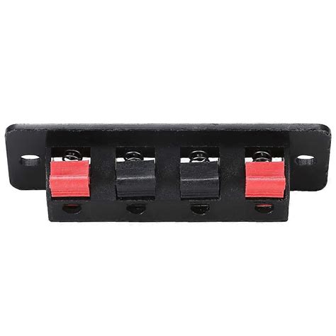 5pcs 4 Way Speaker Terminal Block Speaker Terminal Block Board