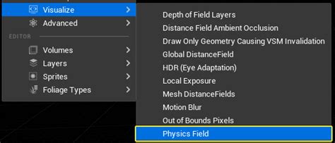 Overview Of Physics Fields In Unreal Engine Unreal Engine 56 Documentation Epic Developer