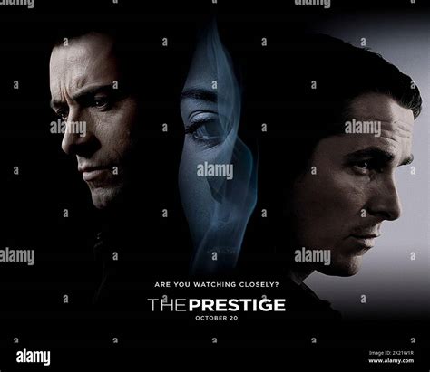 Hugh Jackman Scarlett Johansson Christian Bale Poster The Prestige