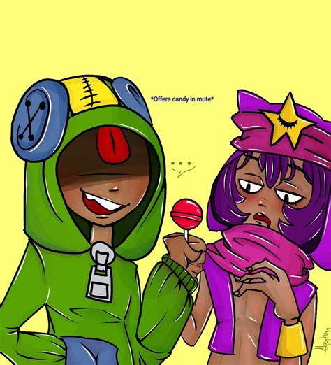 Leon With Sandy Brawl Stars Amino