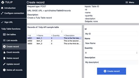 Tulip Api Unit Test